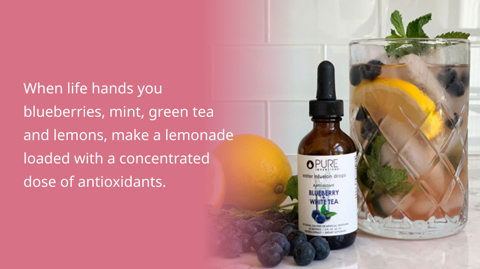 Blueberry Mint Lemonade – Pure Inventions