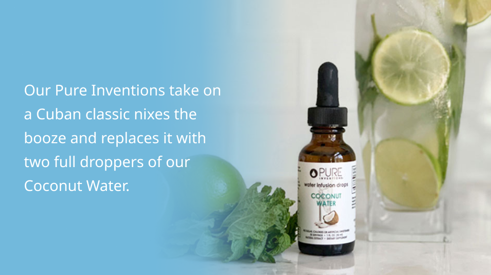 Coconut Water Mojito – Pure Inventions